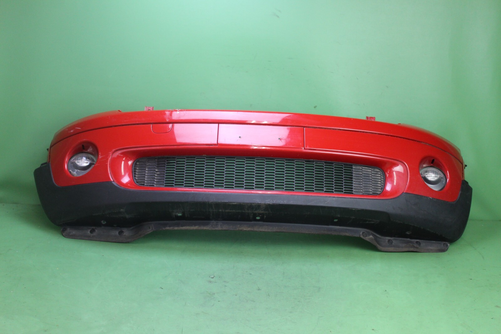 07-10 MINI COOPER FRONT BUMPER COVER FOG LIGHTS RED OEM | eBay