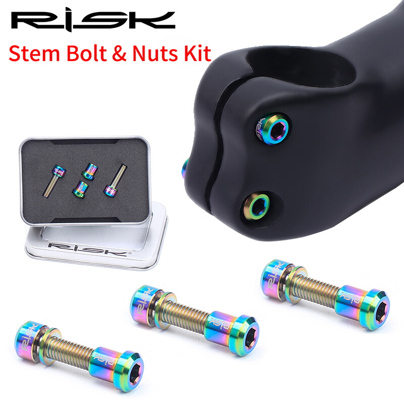 Lightweight Titanium Bolts&Nut Kits Bicycle Screw Bolts For Bike Carbon ...