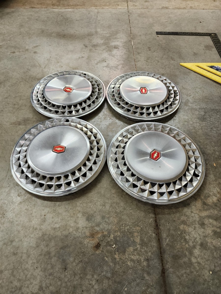 Hub Caps Wheel Covers 14020903 1981-84 Chevrolet Chevy Hub Caps Wheel Covers 14020903 1981-84 Chevrolet Chevy