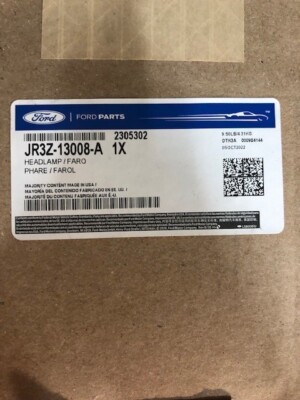 New Right Front Ford Headlamp JR3Z13008A | eBay
