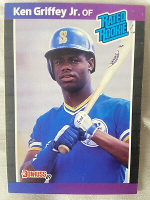 ROOKIE CARD KEN GRIFFEY JR. DONRUSS 89 BASEBALL CARD (ERROR) CARD | eBay