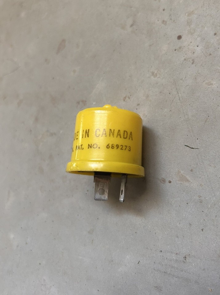 NOS 1964-1981 OEM GM/TUNG-SOL #323 Vintage Plastic Yellow Flasher Relay ...