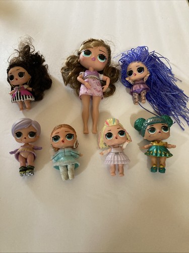 LOL Surprise Dolls Lot Of 7 With 5 Extras Different Assortment Pre ...
