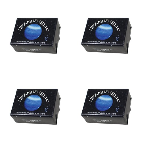 4PK Unemployed Philosopher Guild 56g Bathing Bar Body Soap Uranus ...