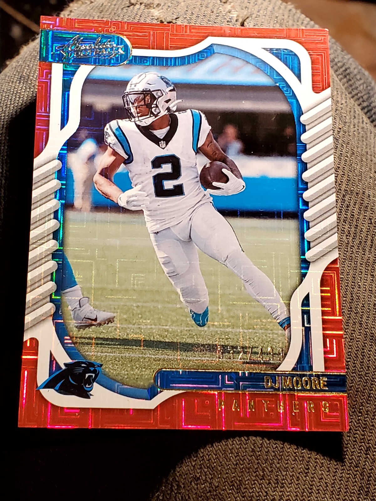 DJ Moore Absolute Red Card Number 032/499 | eBay