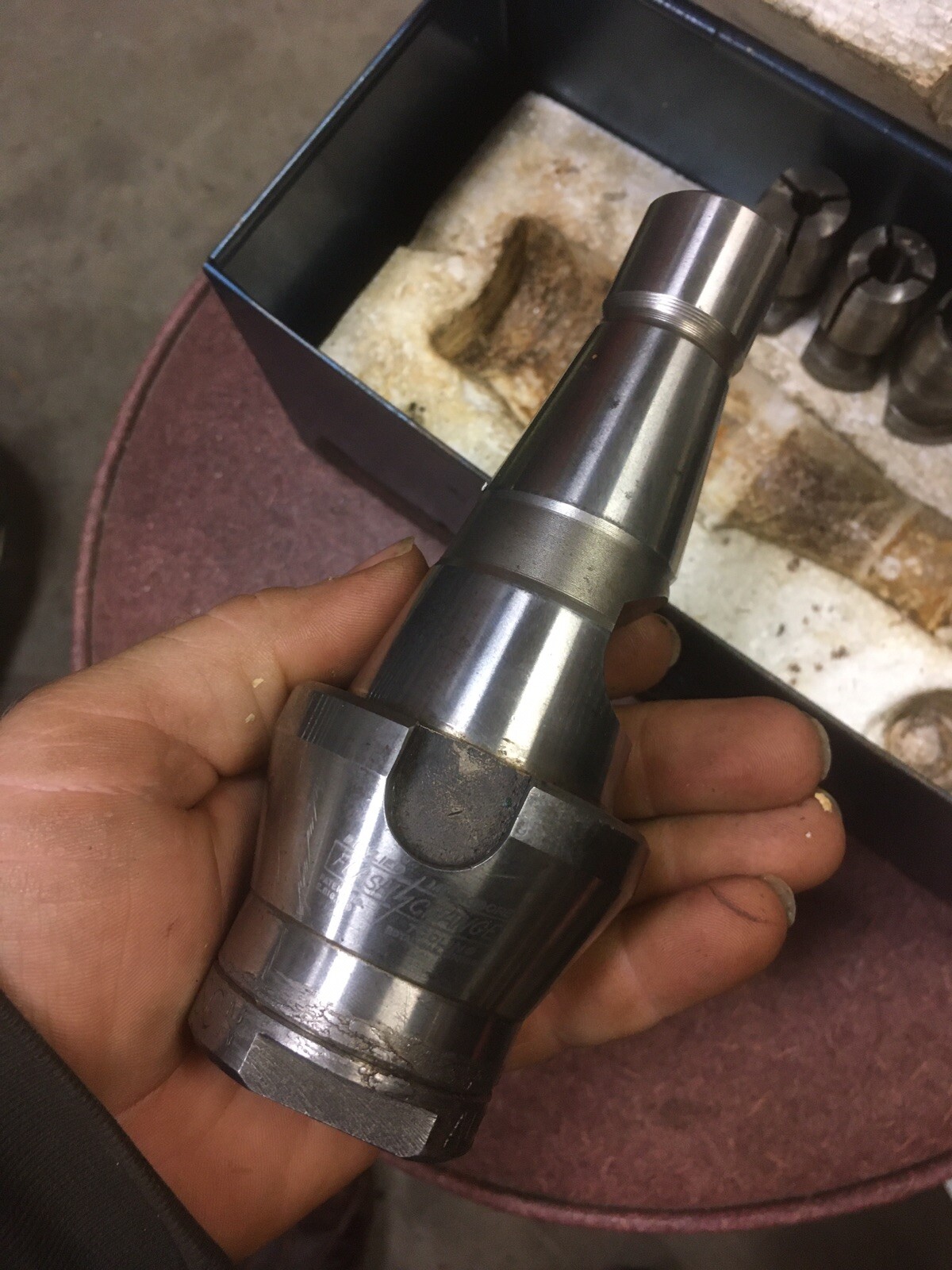 Clarkson Devlieg Autolock S Type Collet Chuck Flash Change 40 NMTB | eBay