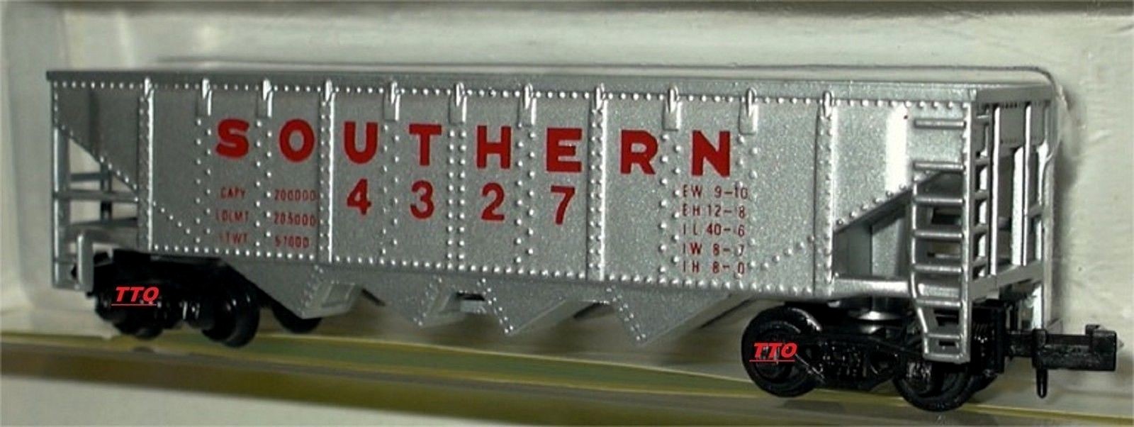 N SCALE TRAINS MODEL POWER SOUTHERN HOPPER CAR NEW | eBay
