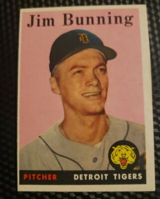 1958 Topps #115 Jim Bunning EX 2nd Year Detroit Tigers HOF | eBay