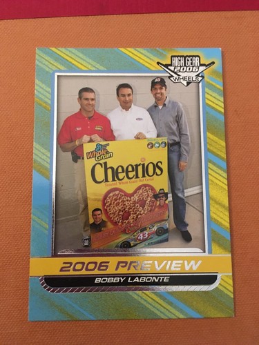 2006 Wheels High Gear #72 Bobby Labonte PREV Dodge Racing Nascar | eBay