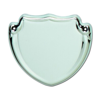 Trophy Side Shield (S005) - Silver / Chrome / (Metal) - Free Engraving ...
