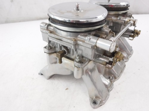 Offenhauser Carter AFB Competition Dual Quad Intake Manifold 3814 SEE ...
