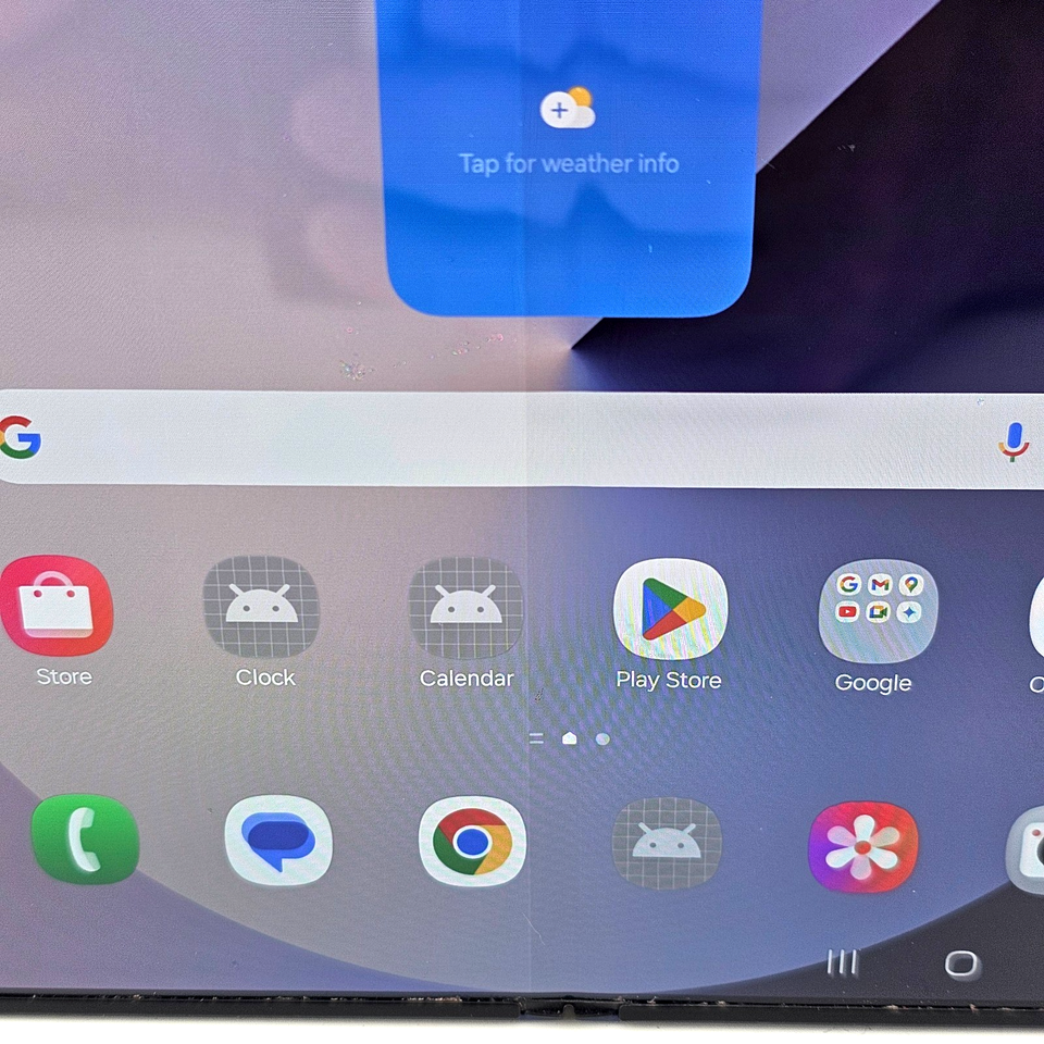 Samsung Galaxy Z Fold 6 SM-F956U - Unlocked 256GB Navy *PARTS: INNER ...