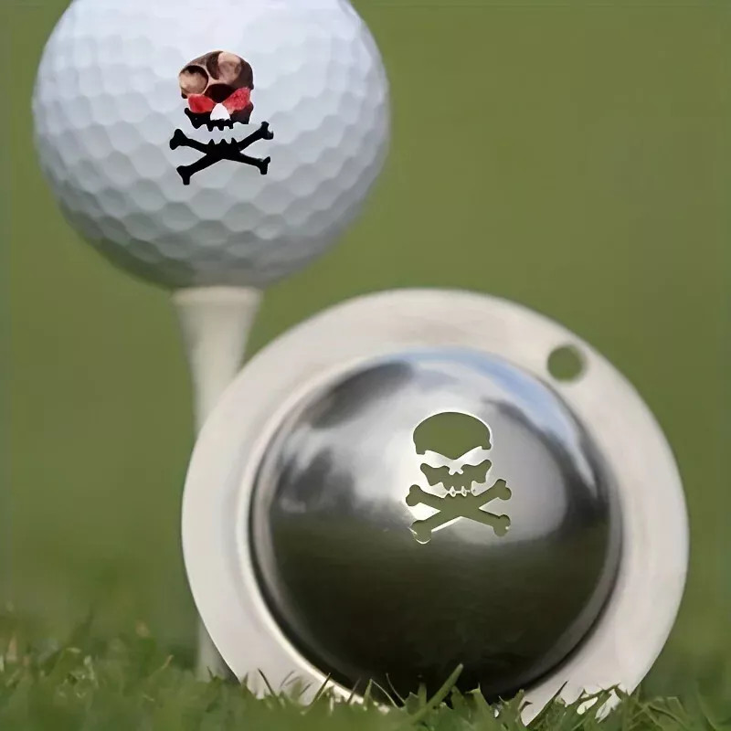 1Pcs DIY Golf Ball Stencil Stainless-Steel Template Golf Ball Custom ...