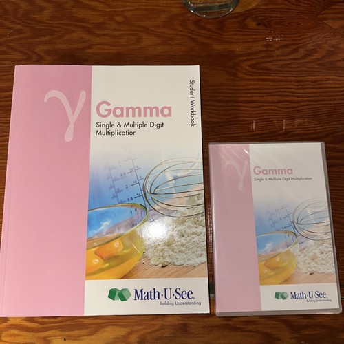 Math-U-See Gamma Student Workbook & DVD Multiplication Set | eBay