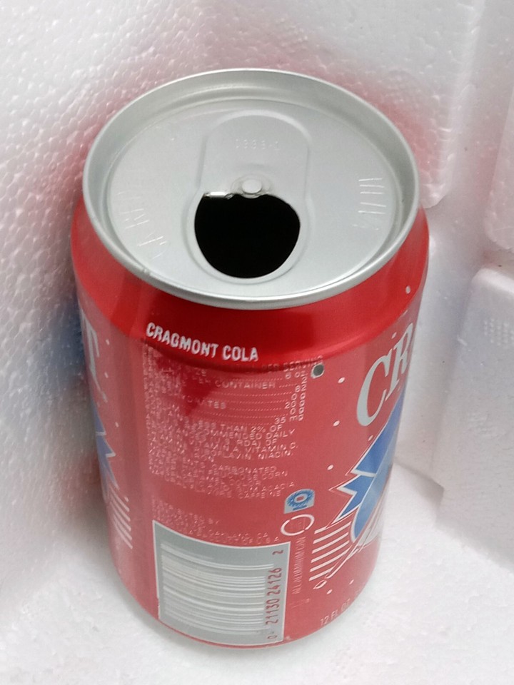 1996 Empty Soda Can CRAGMONT COLA 355 ml. United States Top Open | eBay