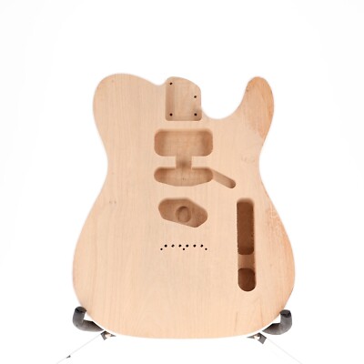 Telecaster Guitar Body with Bound Top Unfinished Ash Body | eBay