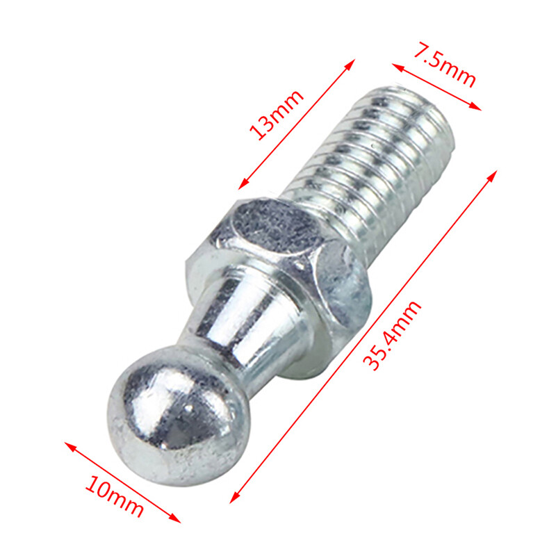 2PCS Boot Bonnet Lift Support Gas Strut End Fitting Ball Pin Joint ...