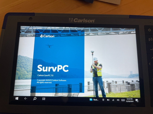 Carlson RT3 w/ SurvPC 7 (GPS only) & Docking Station | eBay