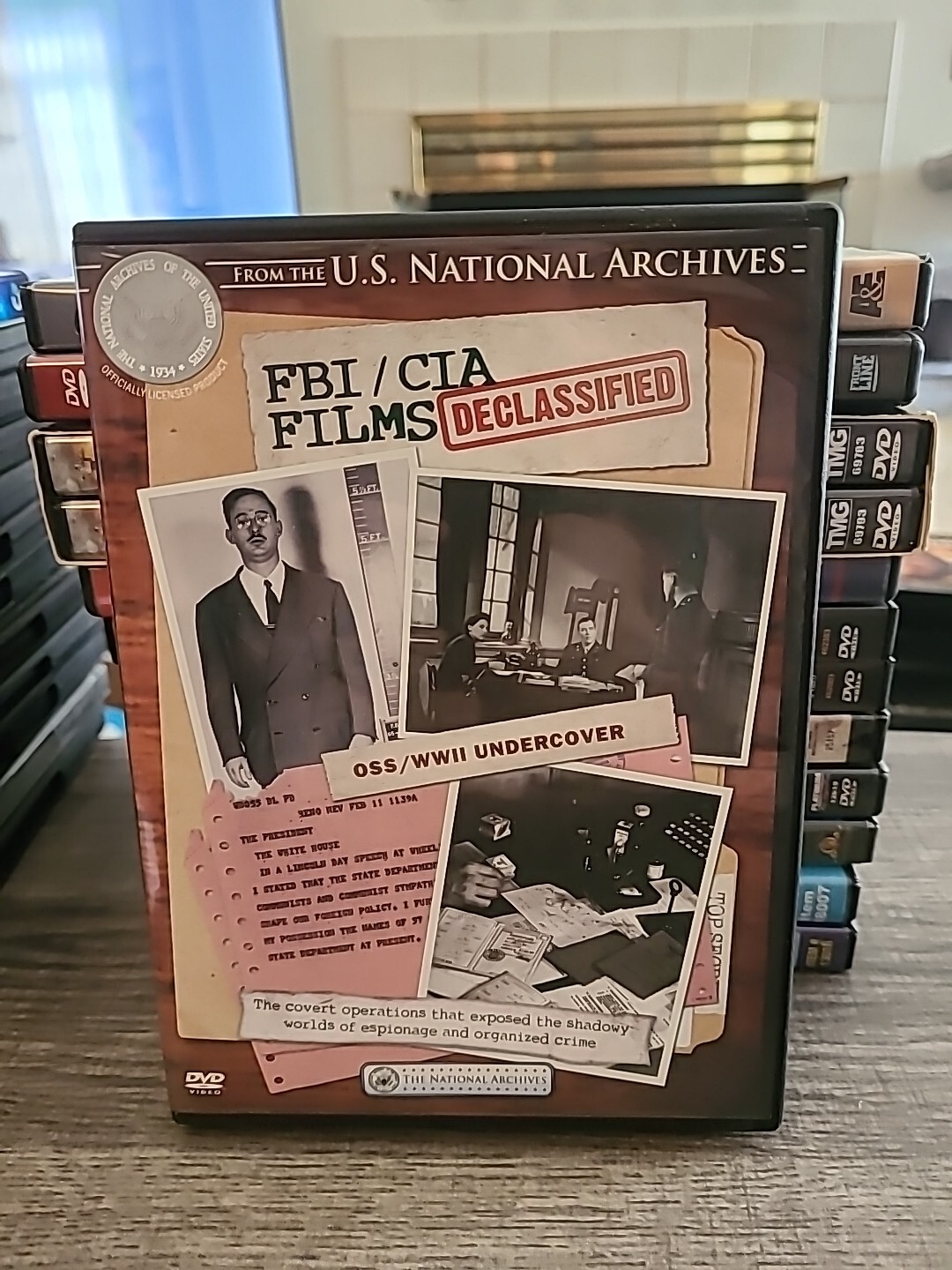 FBI/CIA Films Declassified - OSS/WWII Undercover (DVD, 3-Disc Set) | eBay