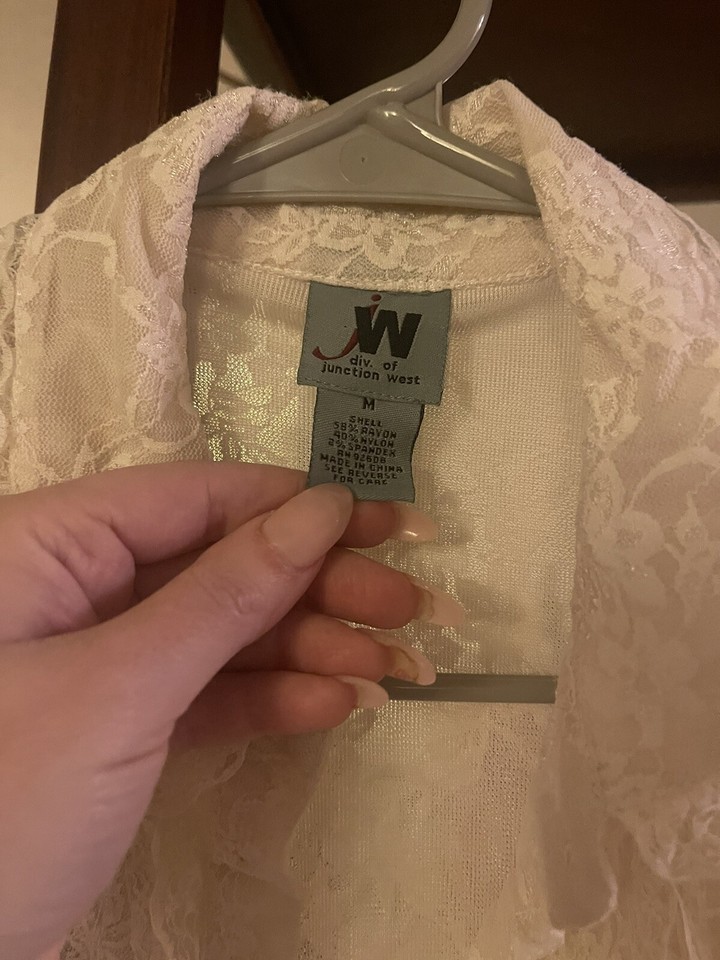 JW Division Of Junction West Lace Blouse Vintage | eBay