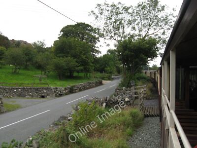 Photo 6x4 Welsh Highland Railway beside the A4085 near Waunfawr ...