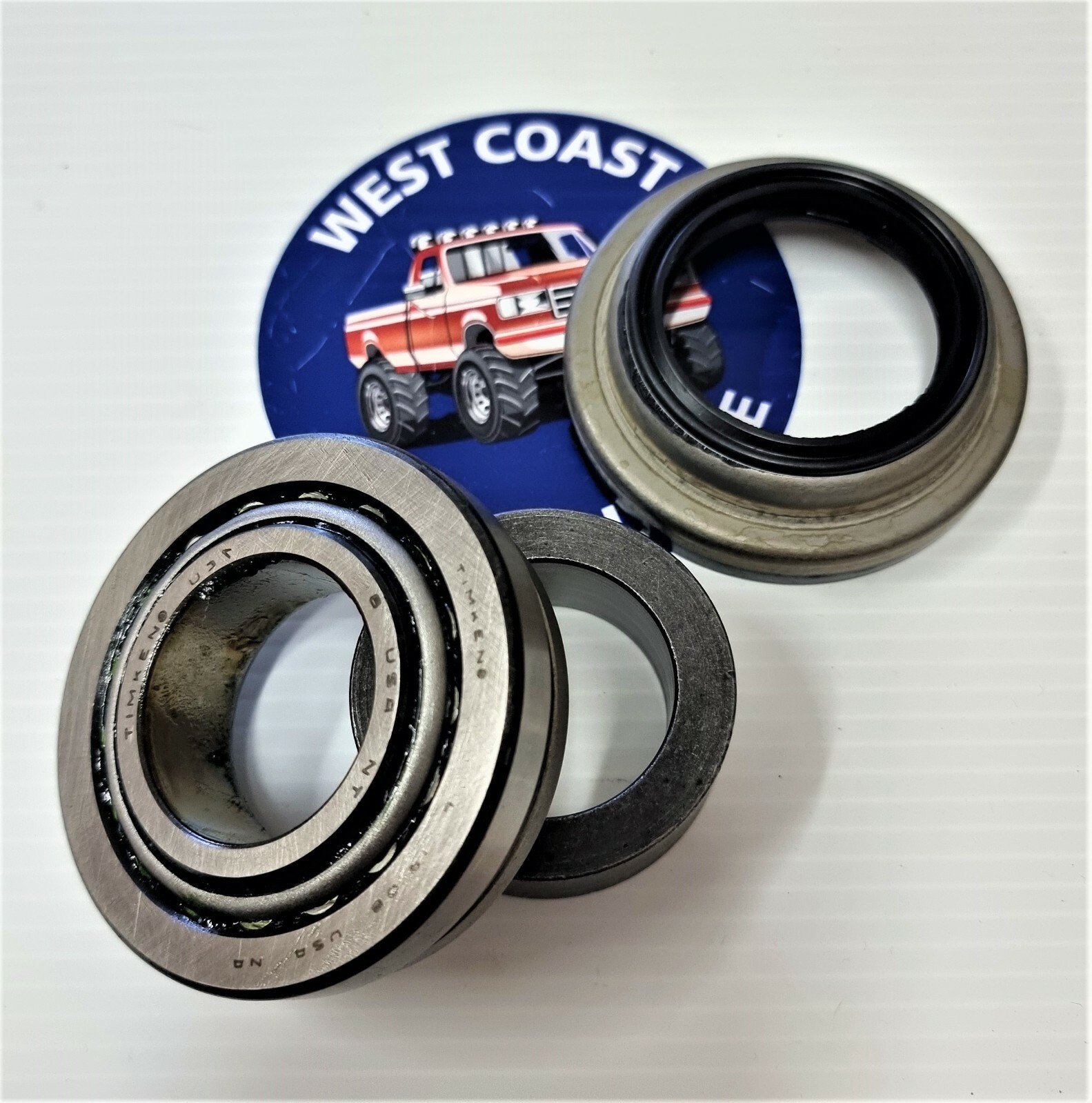 FORD F100 TIMKEN 9 INCH REAR WHEEL BEARING for 31 SPLINE F100 AXLE 74 ...