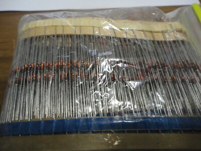 1N751A ZENER DIODE 5.1V-1/2W (PACKAGE OF 20) USED IN MANY APPLICATIONS ...