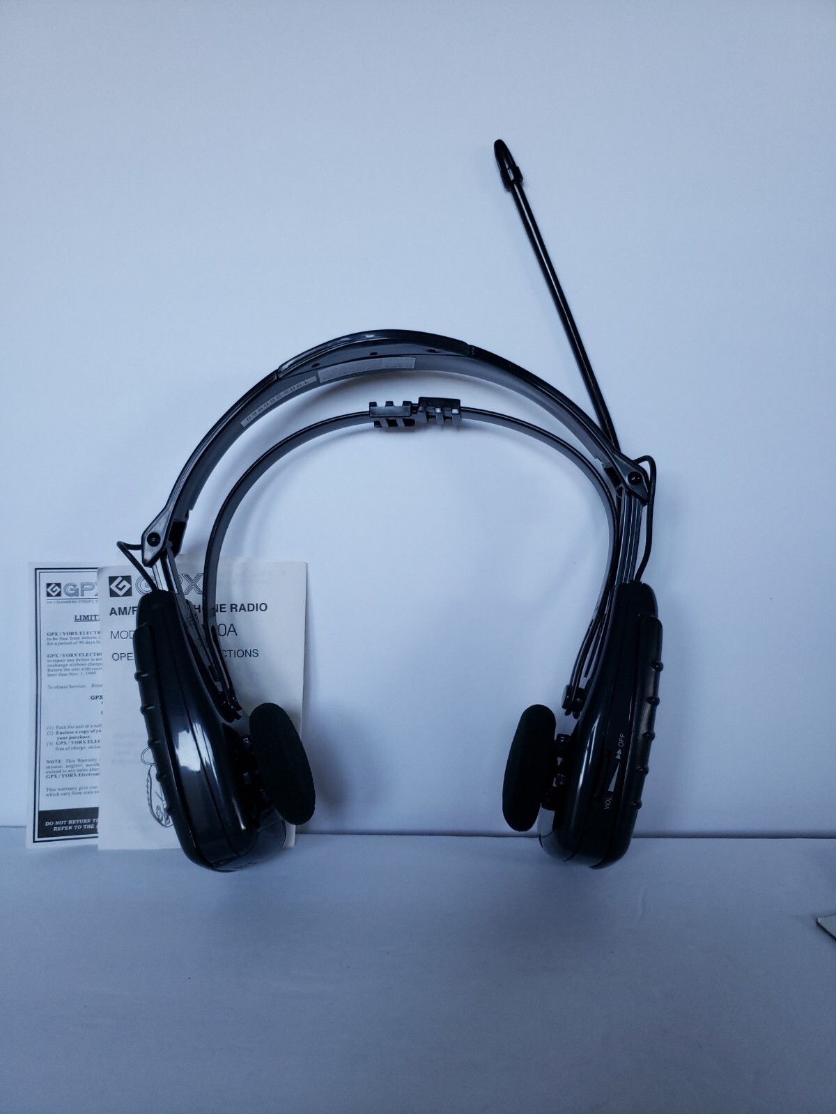 Vintage 1998 Amoco Wild Wild West GPX Radio Headset - Promo AM/FM ...