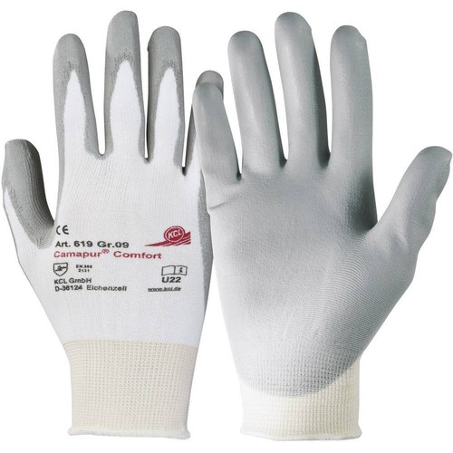 Gants de protection KCL 619-8 Polyuréthane, polyamide EN 388 RISQUES ...