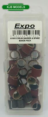 BNIB EXPO A16910 12.7mm Drum Sander Set + Bands -For Mini Drill ...