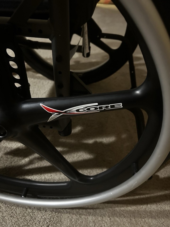 Ki Mobility Catalyst 5VX Ultralight 17”x18” Folding Wheelchair W/24”x 1 ...