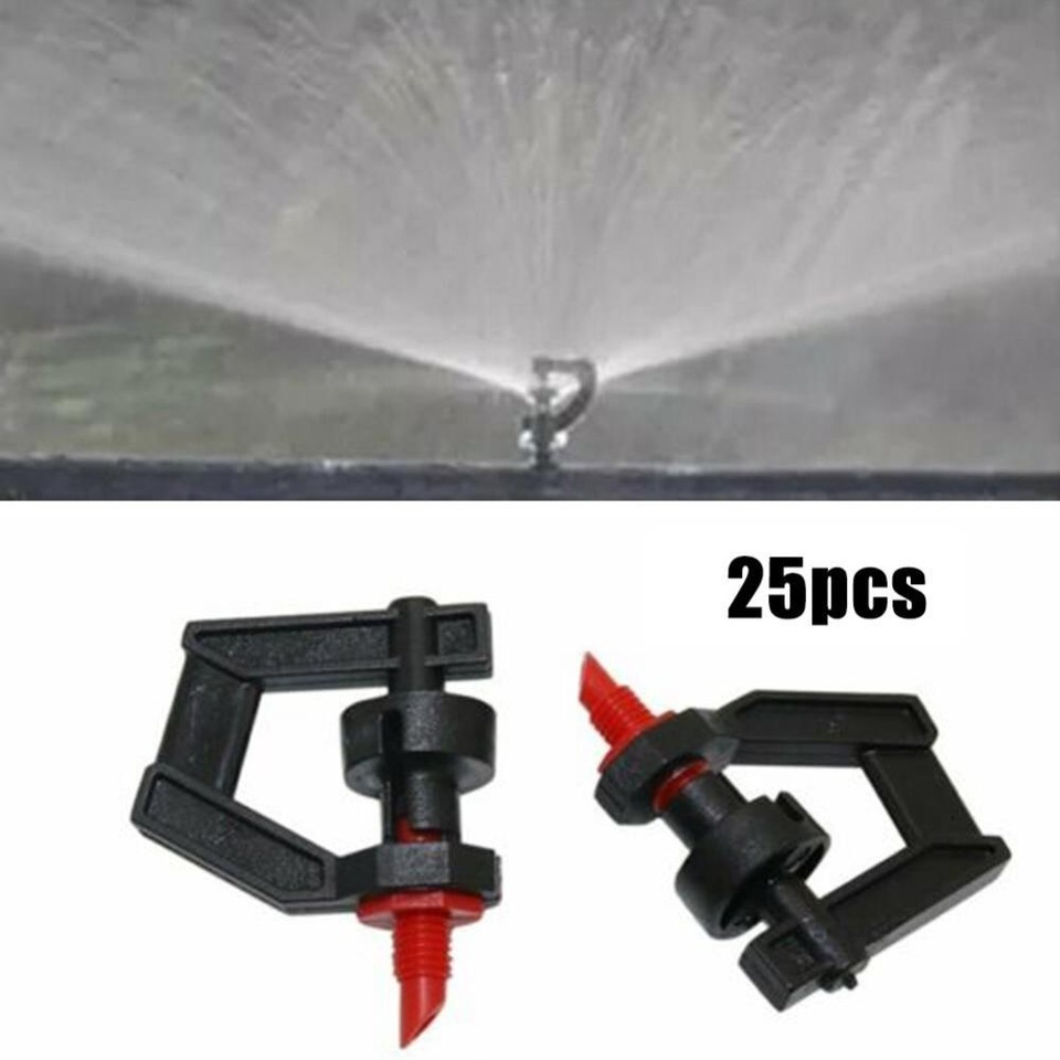 25pcs 360°G Type Nozzle Sprinklers Head Rotating Atomizing Irrigation ...