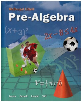 McDougal Littell Pre-Algebra by Ron Larson | eBay
