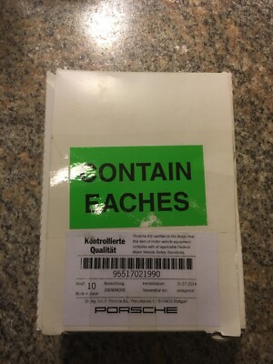 New! Genuine Porsche-Volkswagen Bosch 6 Spark Plugs 95517021990 | eBay