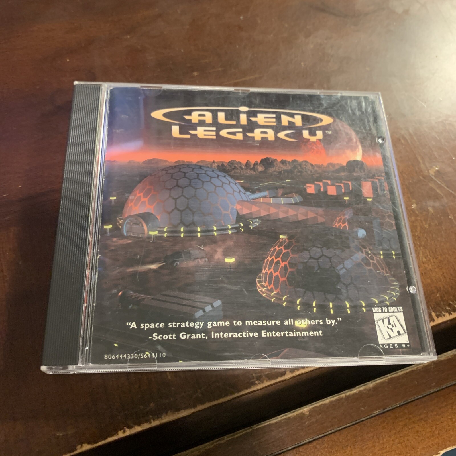 Alien Legacy PC CD-Rom 1996 20626816441 | eBay