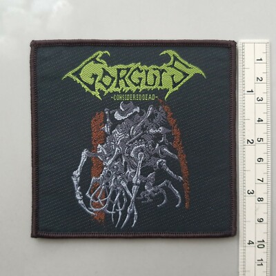 GORGUTS WOVEN PATCH | Death Sinister Morgue Nihilist Nile Morgoth ...