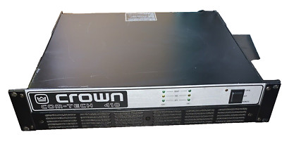 Crown Com-Tech 410 Stereo Audio Amplifier | eBay