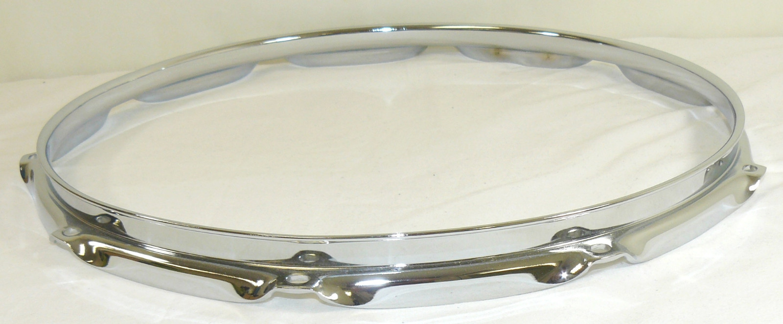 14" 10 Hole 3mm Batter & Snare Triple Flanged Hoops between 2.3 & Die ...