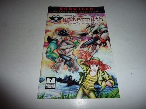 ROBOTECH: AFTERMATH #7 Academy Comics 1994 Anime TV Show Nice Copy NM ...