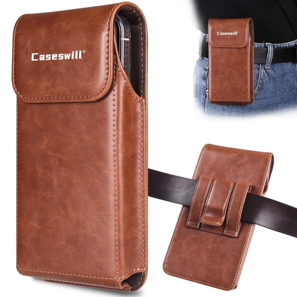 For BLU G95 G75 G35 G65L F5 G34 G44 G64 G74 G84 Case Leather Pouch Belt ...