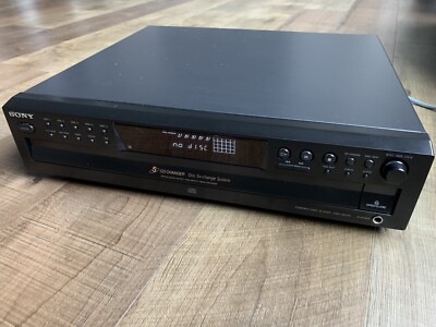 SONY - CDP-CE375 - 5 Disk CD Changer Carousel - Optical Digital ...