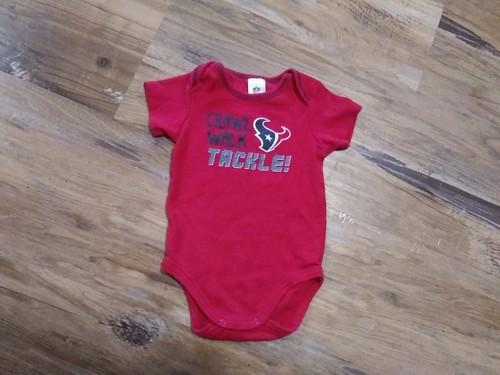 🏈 NFL Gerber Team Apparel Houston Texans Uniform Jersey Onesie Outfit 3-6 M | eBay