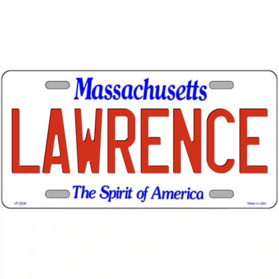 Lawrence Massachusetts Metal Sign | eBay