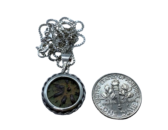 Widow's Mite Coin Silver jewelry Pendant Necklace Symbol Faith and ...