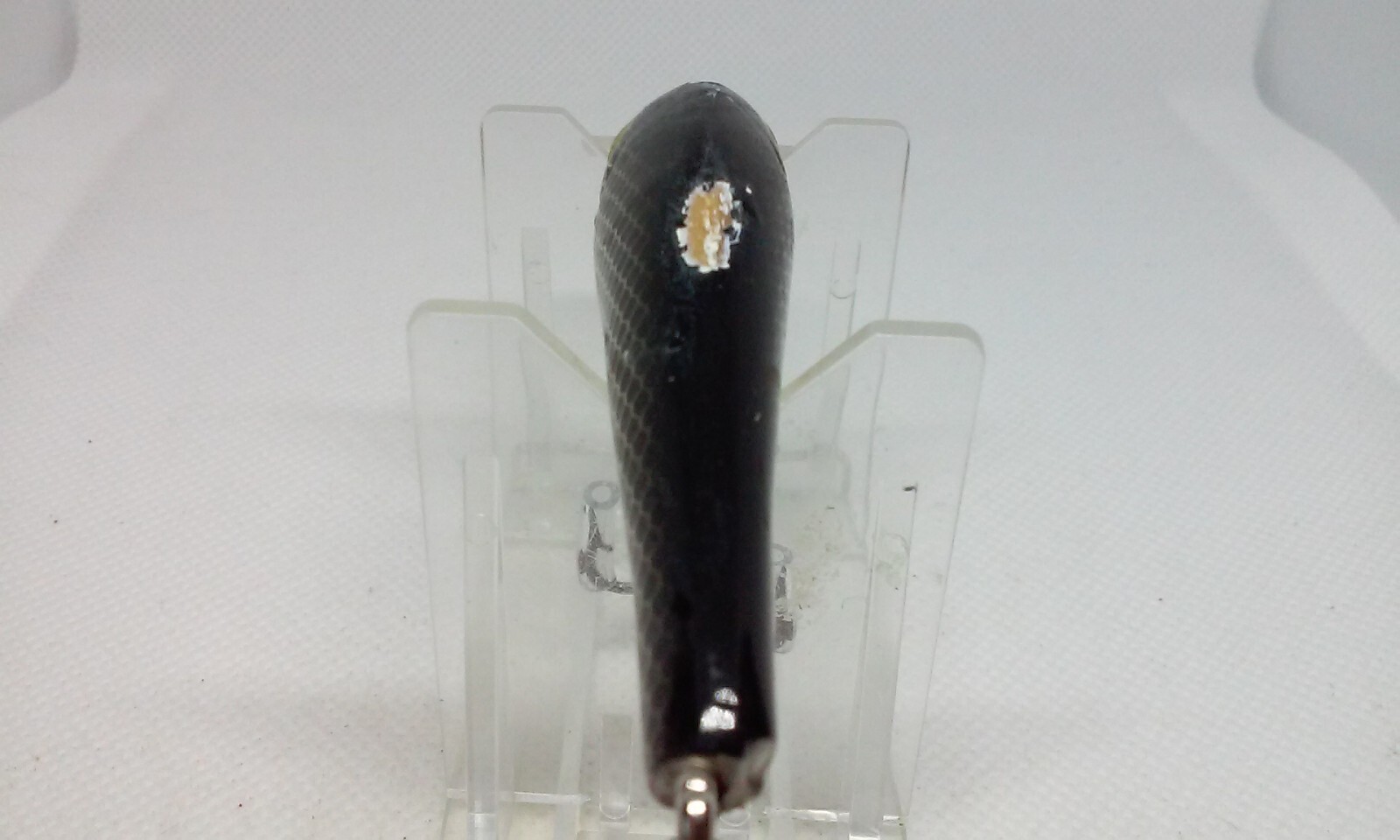 Vintage LIndy Little Joe Young Shadling Black/Pearl 3" Diving Crankbait ...