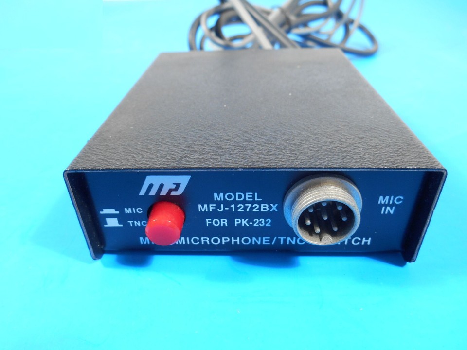 MFJ Microphone/TNC Switch Model MFJ-1272BX Ham Radio | eBay