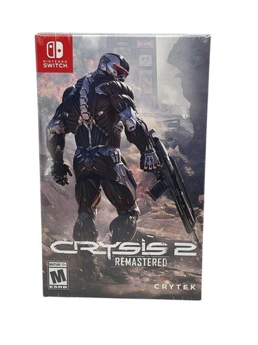 Nintendo Switch Crysis Remastered with Bonus Art Card Fast Ship ...