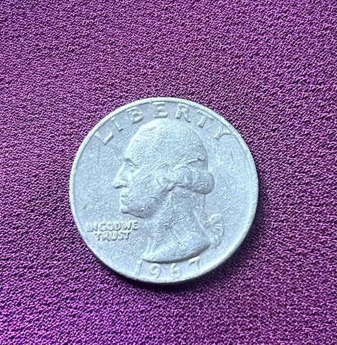 ERROR COIN 1967 US Quarter No Mint Mark With Rim Lining Error | eBay