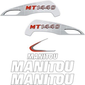 Decal Sticker Set Manitou MT1440 Telehandler Decal Set | eBay