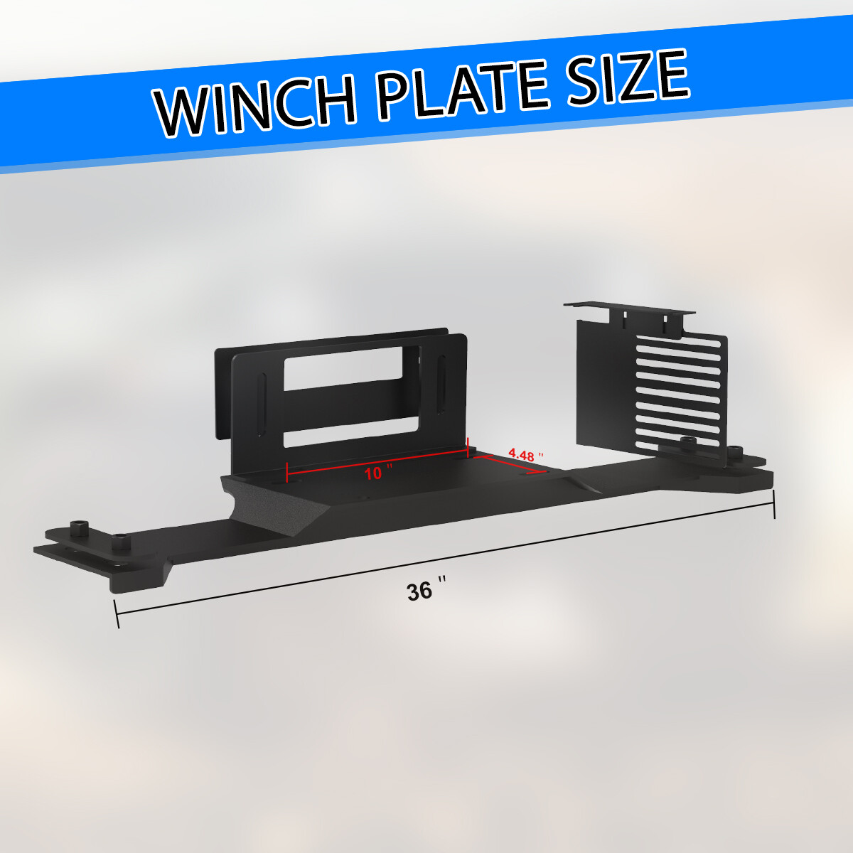 For 2015-2023 Ford F-150 Factory Hidden Winch Plate Front Bumper ...